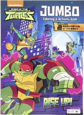 Rise of the Teenage Mutant Ninja Turtles Mutant Mayhem Colouring ...