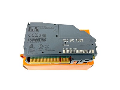 New! B&R Automation X20BC1083 Ethernet Powerlink Bus Controller Module ...