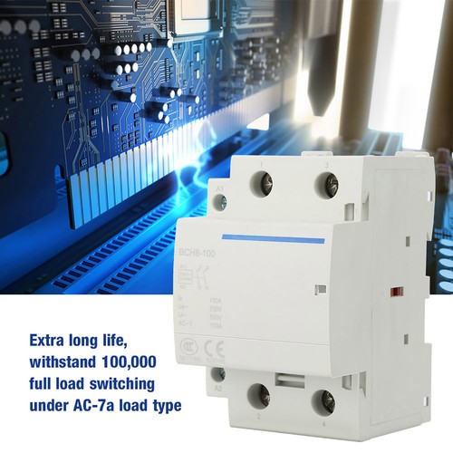 230V 50/60HZ AC Contactor 2P/2NO 100A Modular Contactor Repair ...