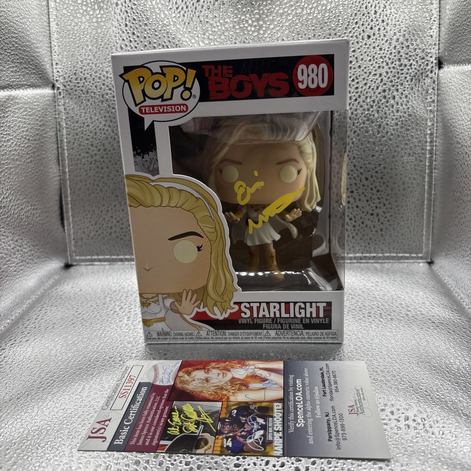 Autographed Funko Pop The Boys Starlight Erin Moriarty Annie January ...