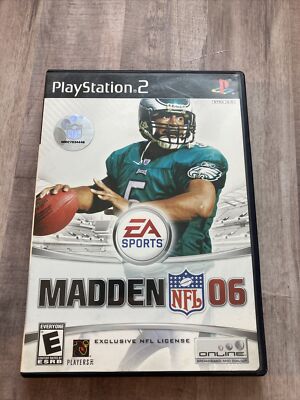 Madden NFL 06 (Sony PlayStation 2, 2005) 2006 PS2 Complete CIB W ...
