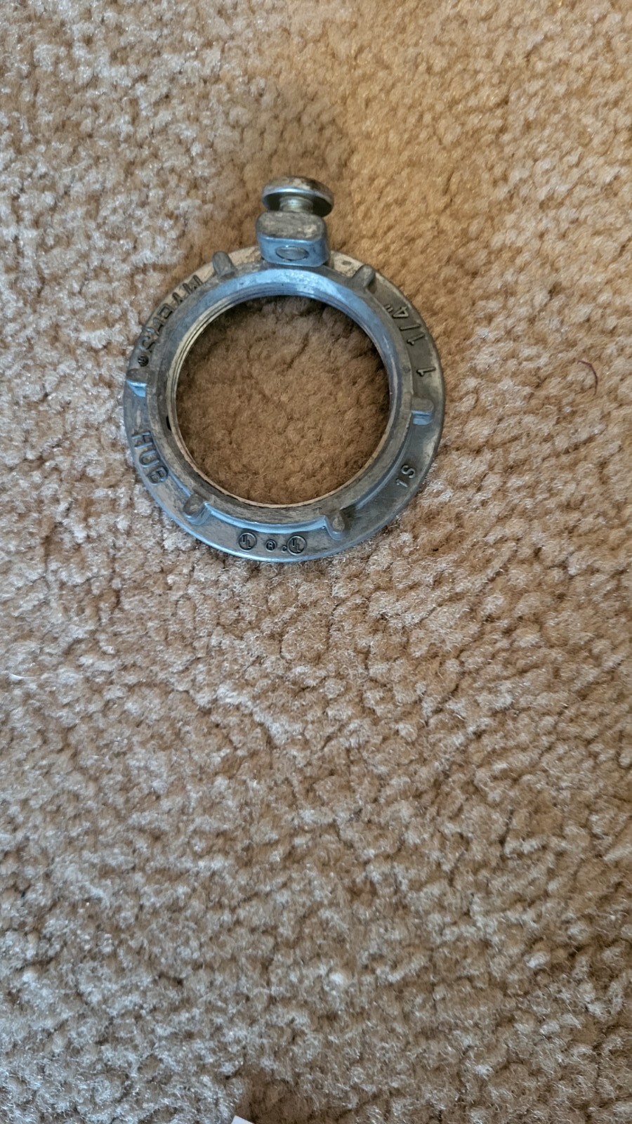 CROUSE HINDS STGN4 1-1/4" ZINC GROUNDING LOCK NUT FOR MYERS HUB, | eBay