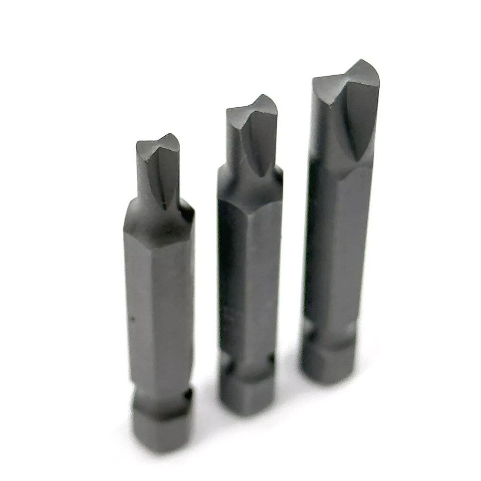 3 pcs Type G Clutch Bits Set for Vintage American Cars 5/32 3/16 1/4 in ...