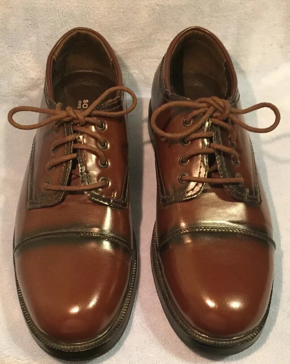 Mens Oxford Soft Stags Shoes Kentech Comfort System New Lawson Brown ...
