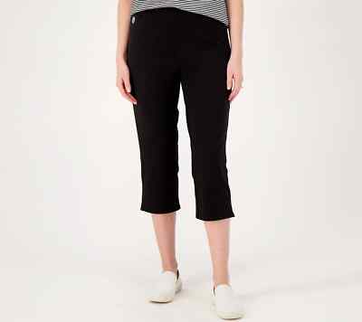 Quacker Factory DreamJeanne Capri Pants-Black-XL-NEW-A591102 | eBay