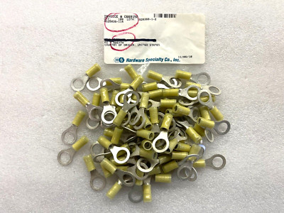 (26 PIECE LOT) MS25036-114, PIDG Ring Tongue Termin 10-12AWG 35.92mm 15 ...