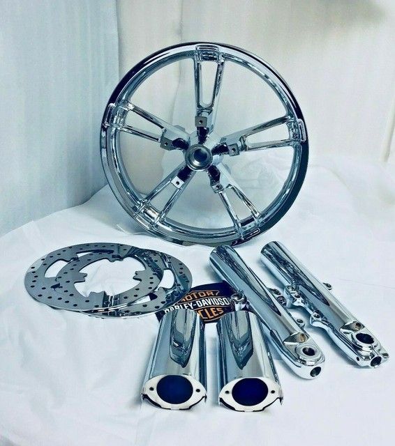 Harley Davidson Chrome Enforcer Front Wheel 43300336 for sale online | eBay