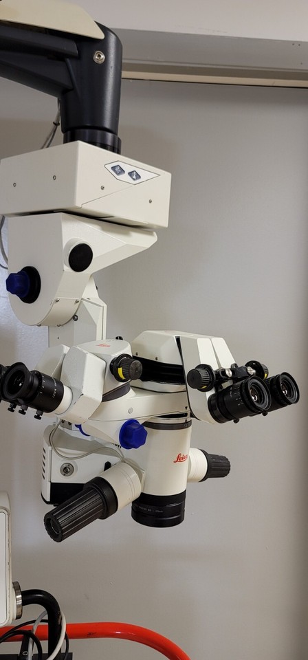 LEICA OPERATING MICROSCOPE M841 EBS FLOORSTAND OPHTHALMOLOGY VITREO ...