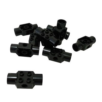 10 NEW LEGO Technic,Brick Modified 2 x 2,Pin Holes, Rotation Joint ...