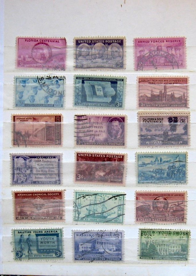 All Different US Stamp Collection + # 3182 - 1998 32c Celebrate the ...