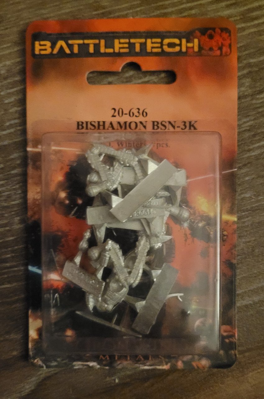 BattleTech 20-636 Bishamon BSN-3K (*See Per Order Flat Rate Shipping ...