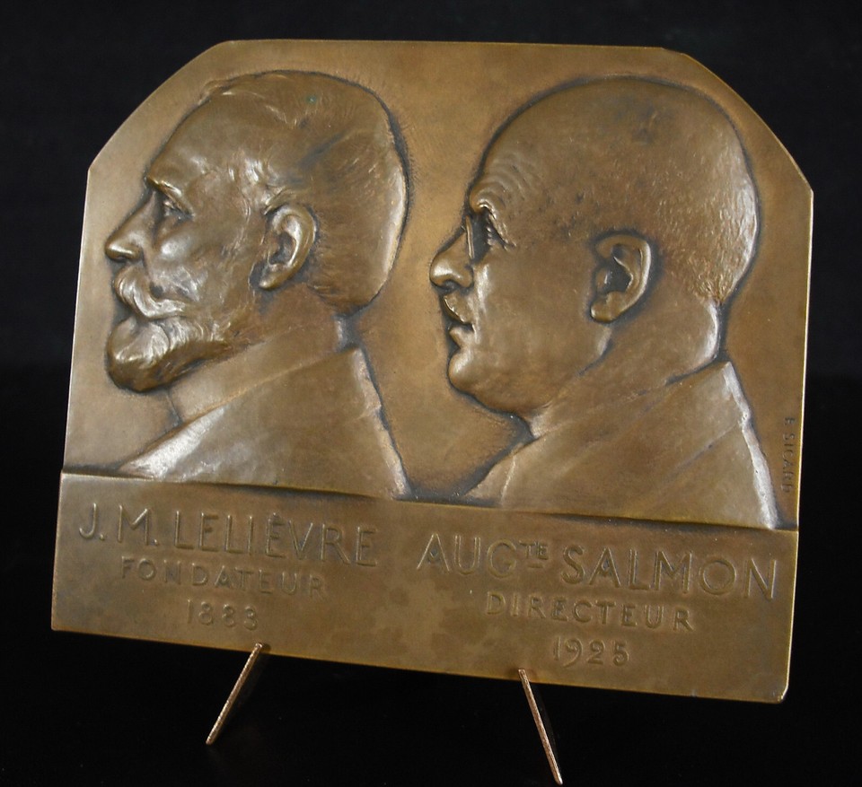 Medal Mutual le Mans 1925 Armand Mclellan J M Lelièvre Aug Salmon F ...