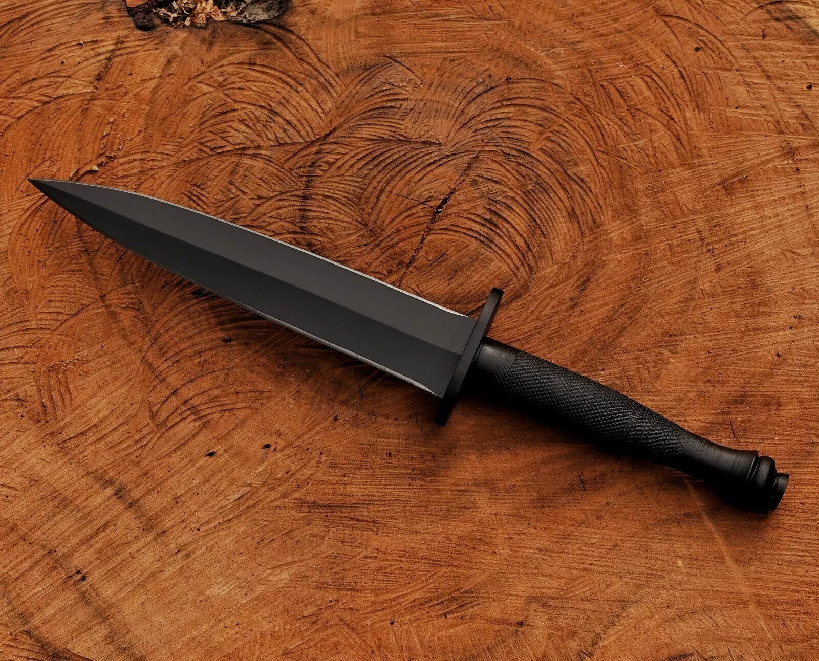 Fairbairn Sykes British Army Commando knife 2nd pattern steel handle ...