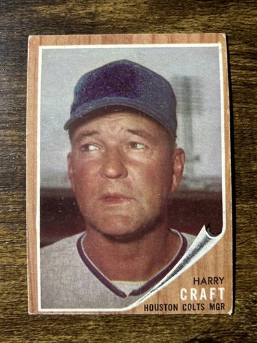 1962 Topps - #12 Harry Craft | eBay