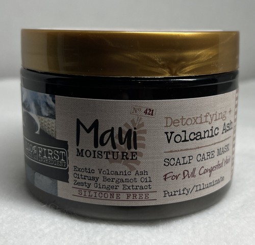 Maui Moisture Detoxifying Volcanic Ash Scalp Care Mask, Coconut 12 Oz ...