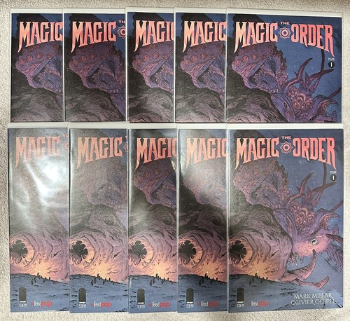 The Magic Order #1 RARE Reed Pop C2E2 Variant Edition 10 NM/MT 9.8 ...