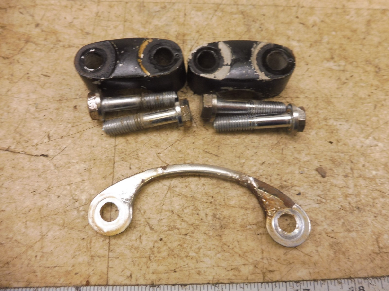 1975 Honda CB360 H1546-1* Handlebar Top Mounting clamps | eBay