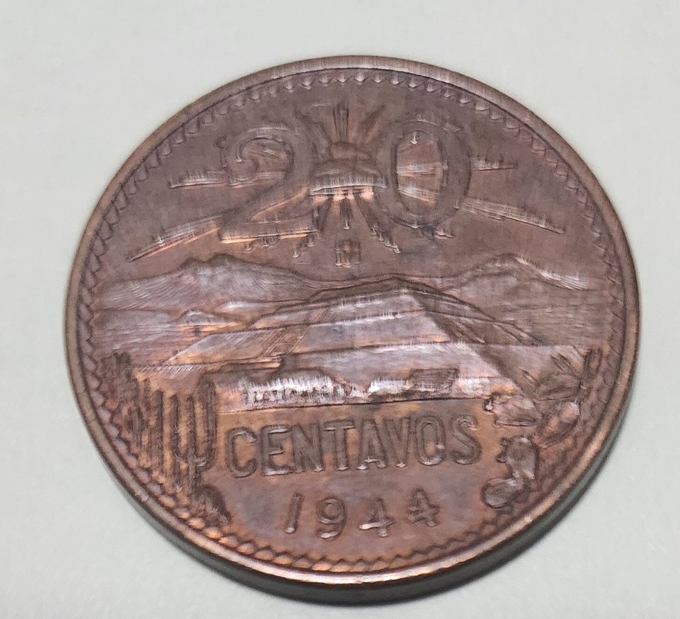 1956 Twenty Centavos Mexico | eBay