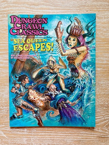 DCC 75 The Sea Queen Escapes! Adventure Module | eBay