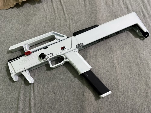 Airsoft GBB FMG-9 (Spray Paint White) , Glock 18c and Tracer Unit | eBay