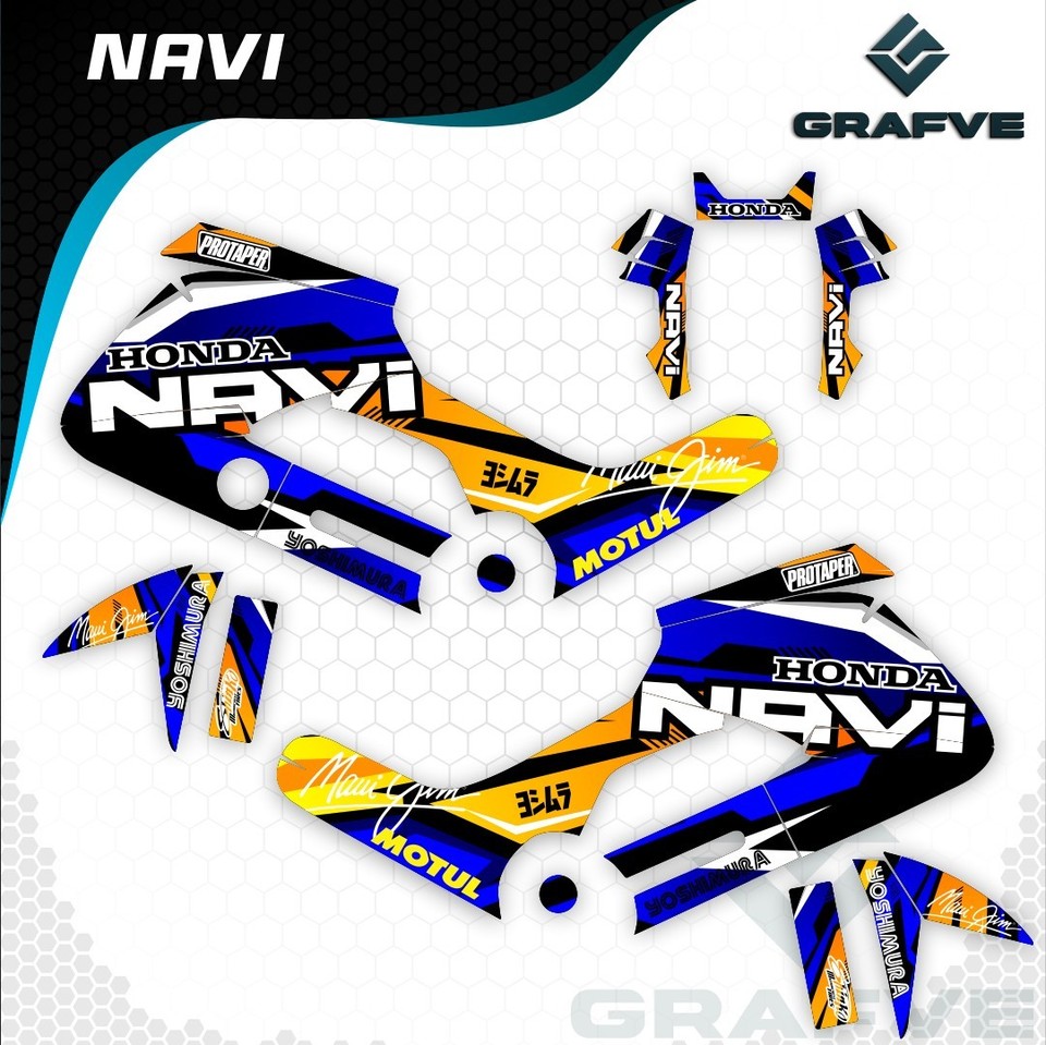 Honda Navi Decals Kit Graphics Stickers Wrap Scooter Customize All Year ...