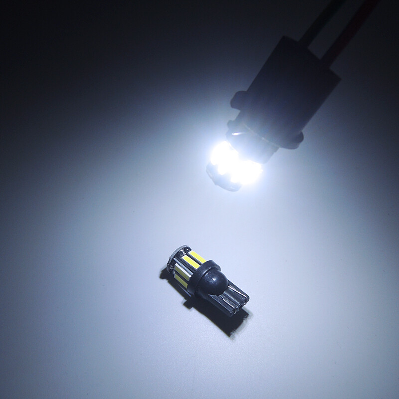 2pcs 6000K White 168 W5W LED License Plate Light Bulb for Toyota Camry ...