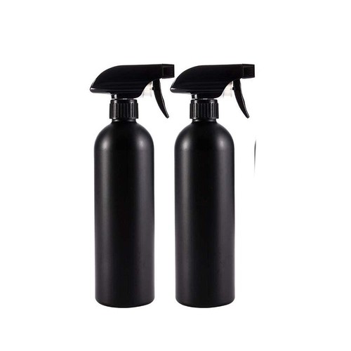 2Pcs Black Plastic Spray Bottles 250ml Spraying Bottles Empty Spray ...