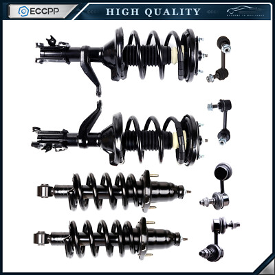 Struts Coil Springs Sway Bars F & R for 03-11 Honda Element Excludes SC ...