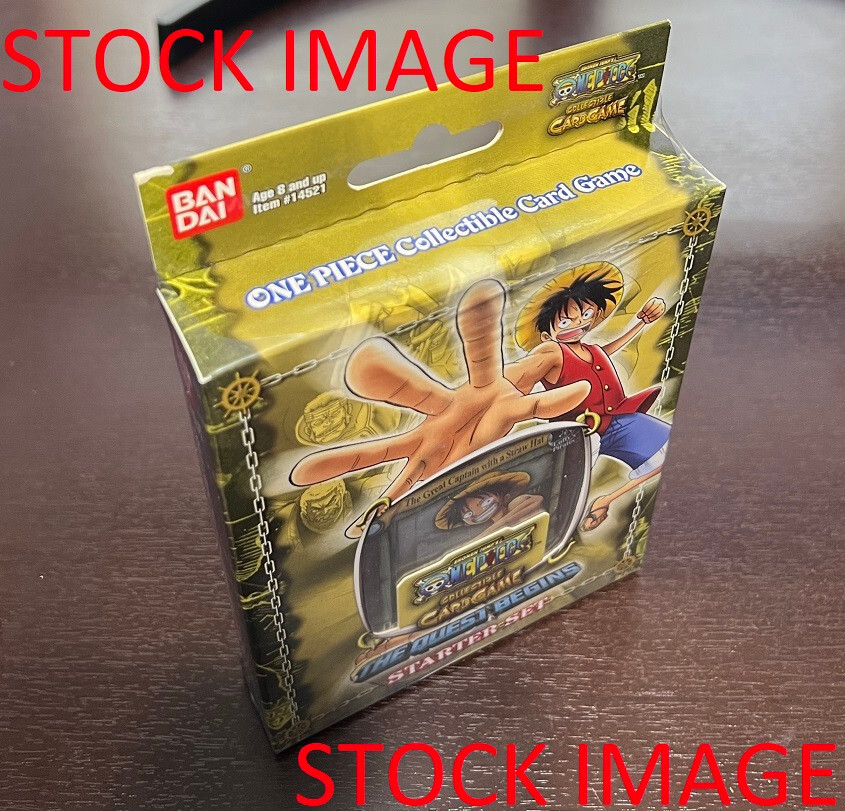One Piece The Quest Begins Starter Set - Factory Sealed Collectible ...