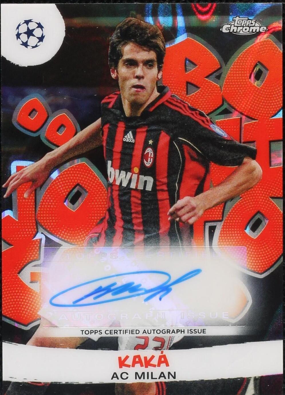 2022-23 Topps Chrome UEFA Club Competitions - Joga Bonito Kaka #JB-2 ...