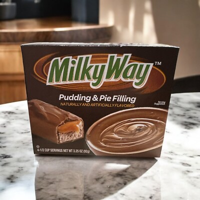 Milky Way CANDY BAR Flavored Pudding & Pie Filling Dessert Mix 3.25 oz ...