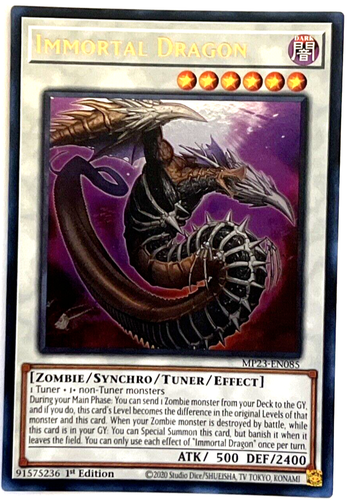 YuGiOh! - Immortal Dragon - MP23-EN085 - Ultra Rare | eBay
