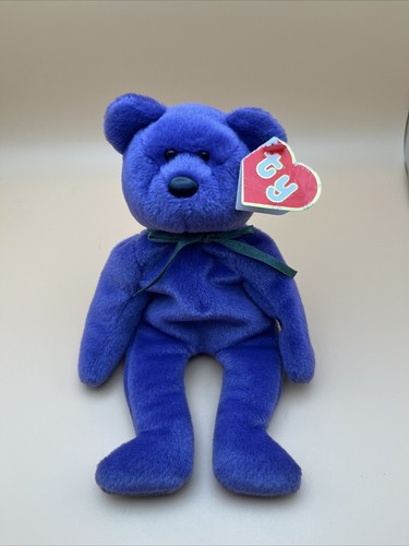 Ty Beanie Baby 2nd Gen NF Violet Teddy | eBay