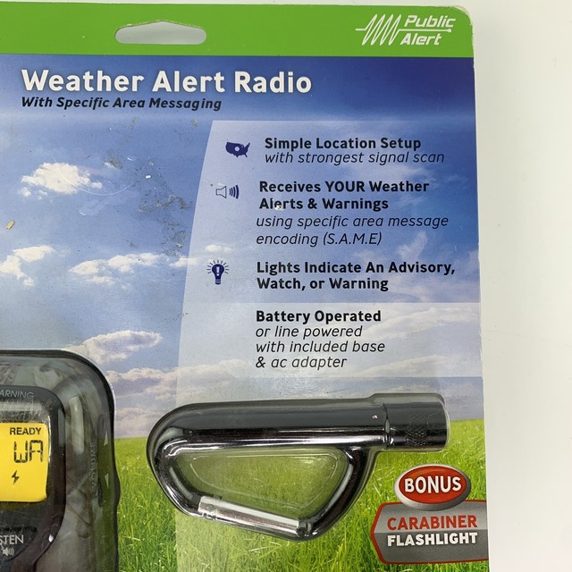 AcuRite Portable Weather Alert Radio 8550 Model @z17 for sale online | eBay