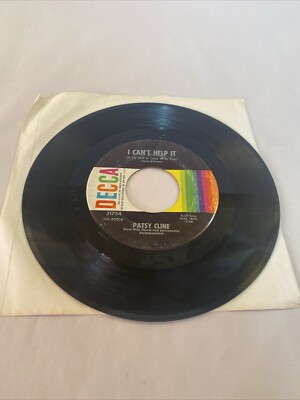 Patsy Cline / Your Cheatin' Heart & I Can't Help It / 1965 Decca 45 | eBay