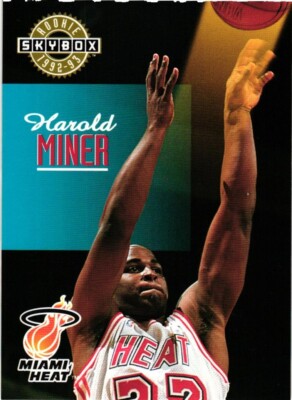 1992-93 SKYBOX BASKETBALL HAROLD MINER RC ROOKIE #360 CARD $0.99 VALUE ...
