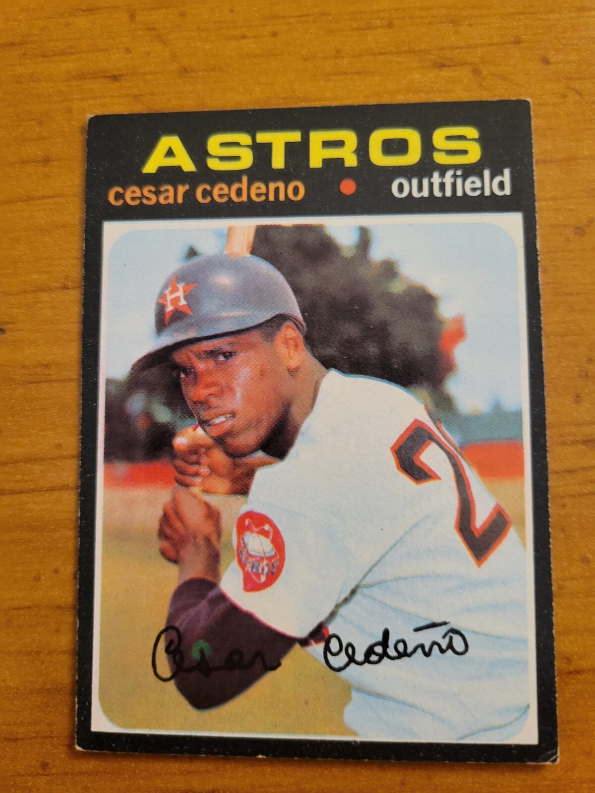 1971 Topps Baseball Set-Break #237 CESAR CEDENO Rookie - Houston ASTROS ...