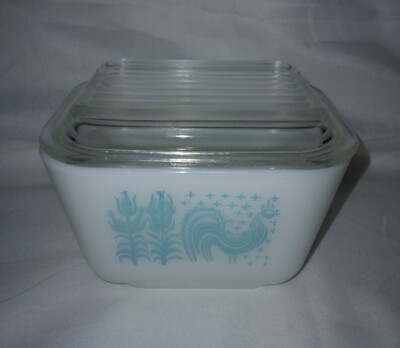 Vintage Pyrex Amish Butterprint Refrigerator Dish 0501 with Lid | eBay