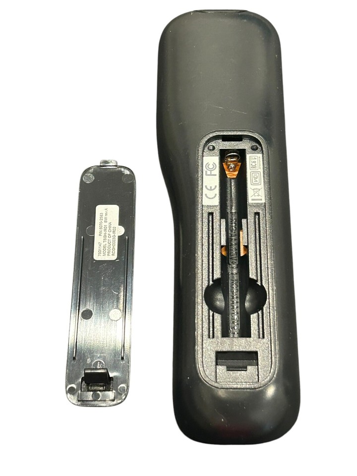 HP Touchsmart Windows PC Media Center Remote Control 5070-2583 Tested ...