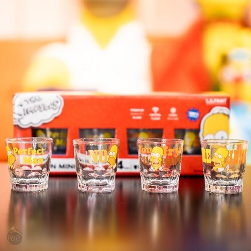 The Simpsons - Homer Simpson soju glasses set of 4 | eBay