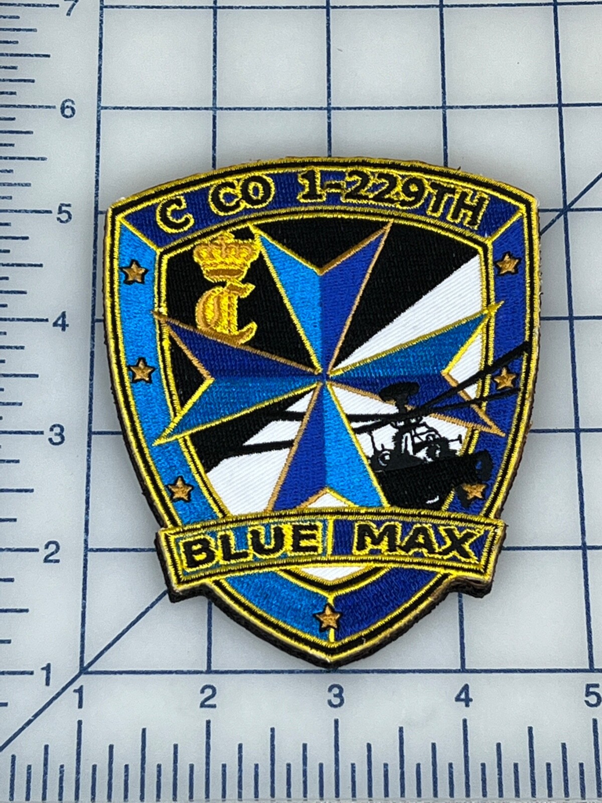 US Army Aviation C CO 1-229TH BLUE MAX Squadron Patch | eBay