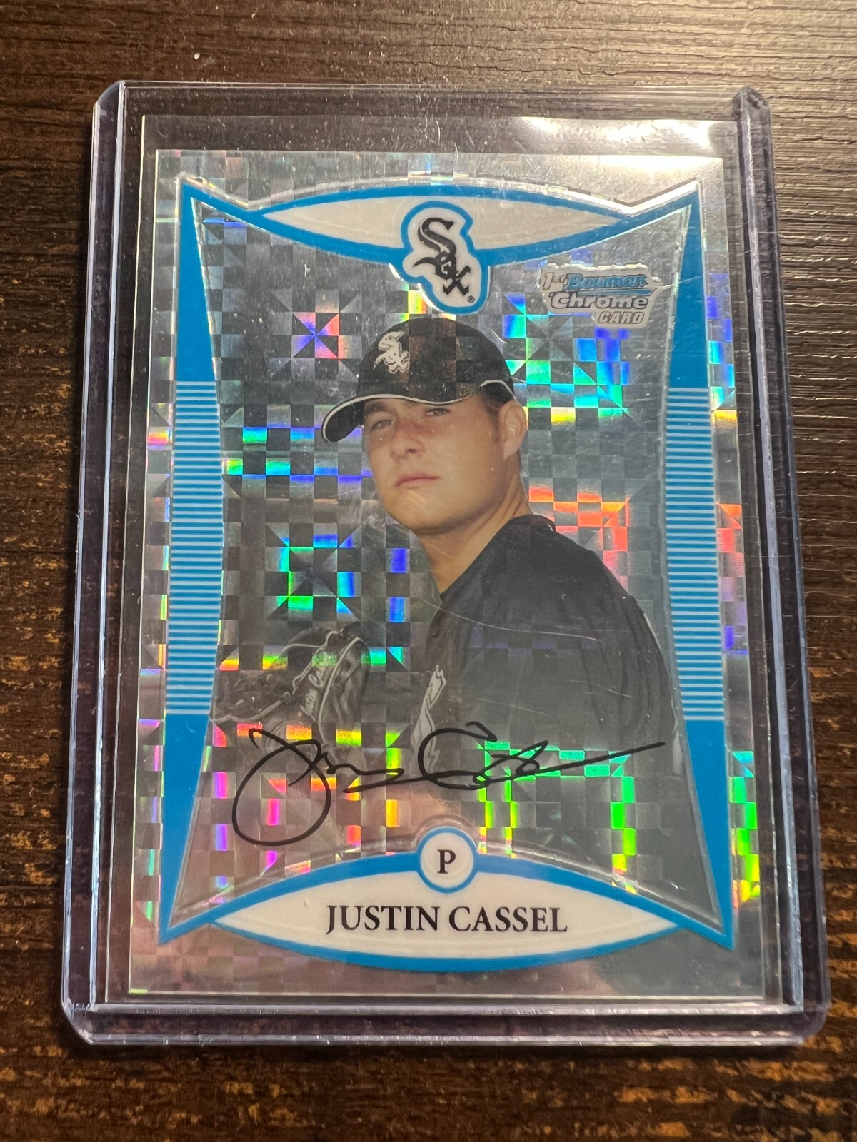 A131,649 - 2008 Bowman Chrome Prospects X-Fractors #BCP190 Justin ...