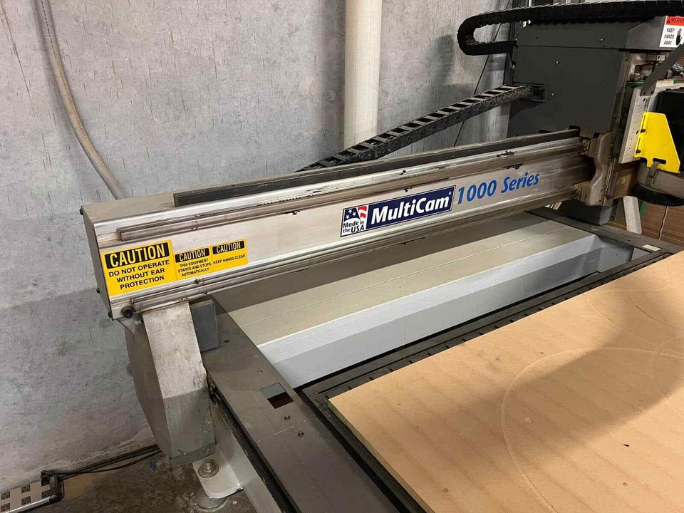 Multicam 1000 Series 4' x 8' CNC Router | eBay
