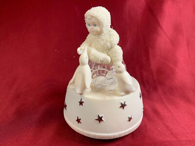 Snowbabies Dept 56 - Music Box Winter Wonder Land - Perfect Condition ...