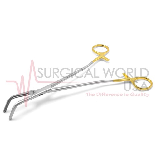 Zeppelin Hysterectomy Clamps Angled Zed Clamp ATRAUMATIC Gynecology ...