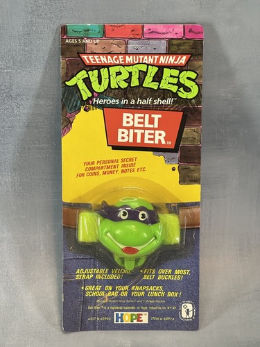 Vintage 1990 TMNT Teenage Mutant Ninja Turtles Belt Biter Donatello ...