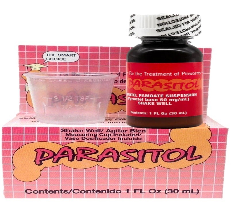 SUPPORT PARASITOL Parasite ANTI PARASITE HERBAL Body Cleanse DETOX 30ml ...