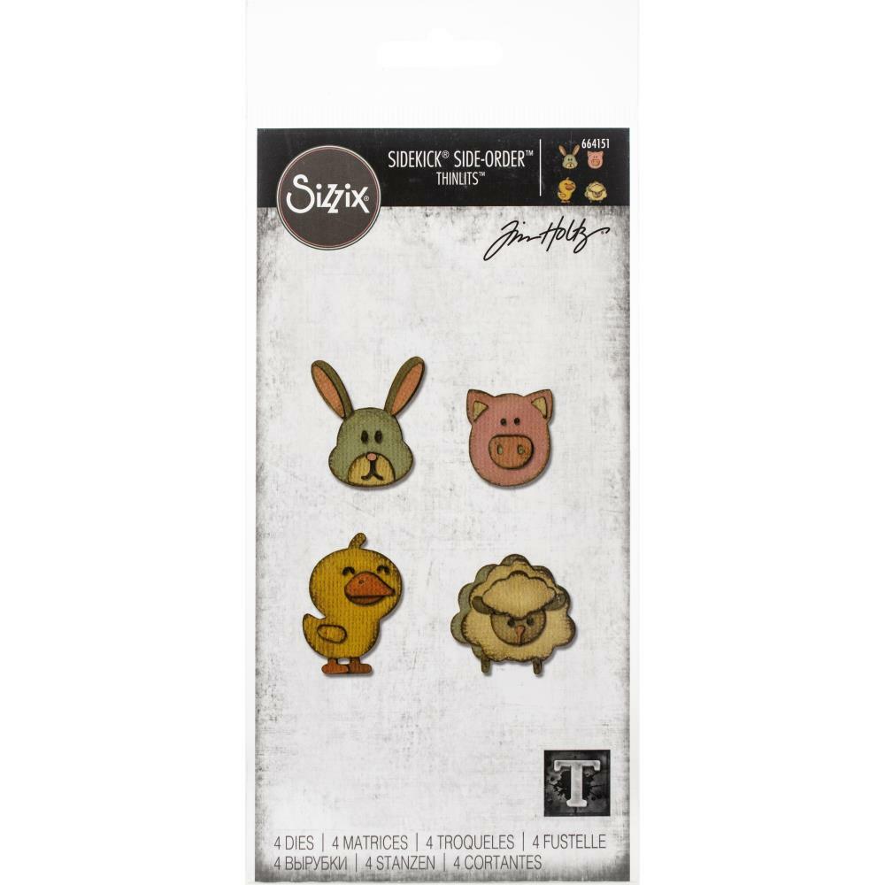 Sizzix - Sidekick Side-Order Set By Tim Holtz - Critters Rrp16.70 | eBay