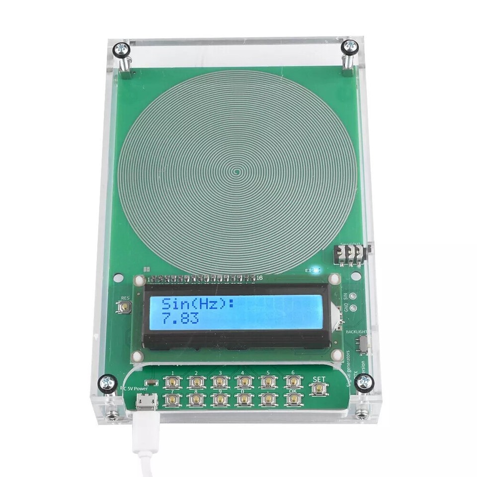 Programmable Signal Generator 0.1Hz-100KHz Sine Wave Output Schumann ...