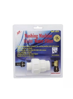 85470 Washing Machine Inline Water Filter System NEW 852698001858| eBay